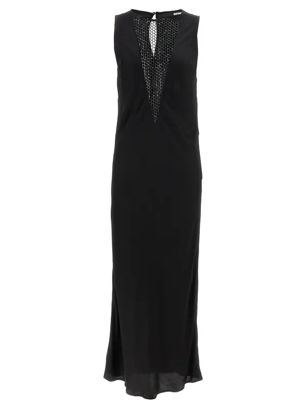 Remain Birger Christensen Sleeveless Midi Dress - Black