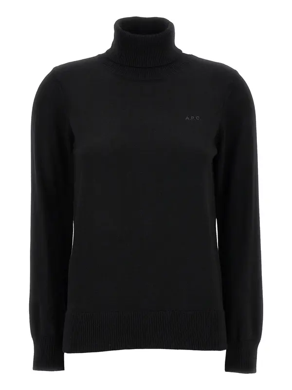 A.p.c. Sybille' Wool Sweater - Black