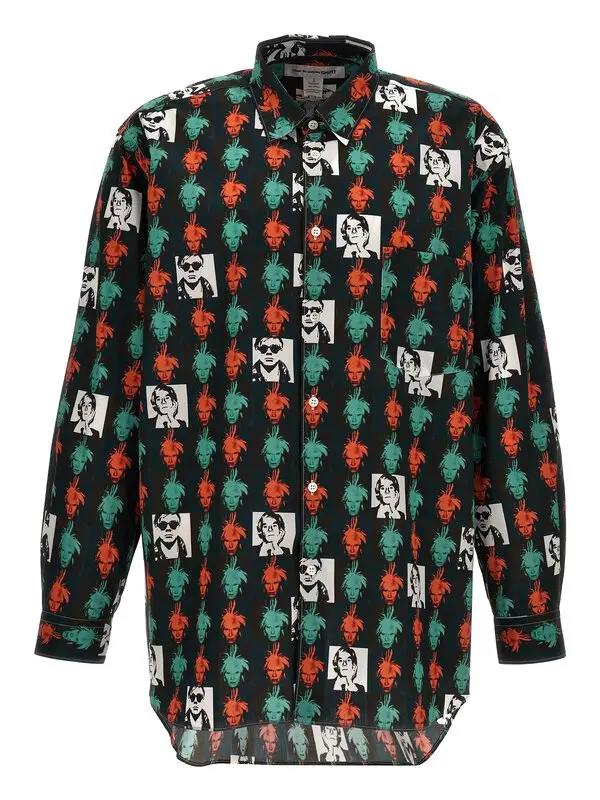 Comme Des Garçons Andy Warhol' Shirt - Multicolor