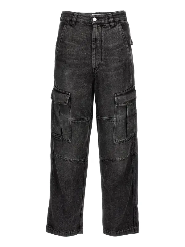 MARANT Terence' Cargo Jeans - Gray