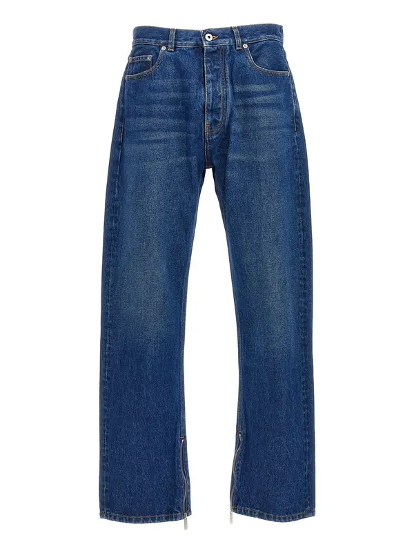 Off-White Arrow Tab Jeans - Blue