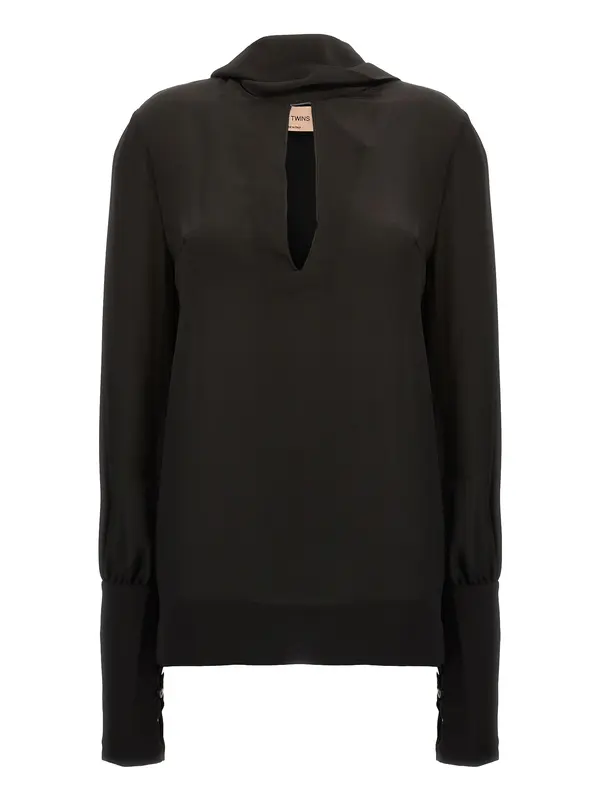 LE TWINS Lecce Blouse - Black