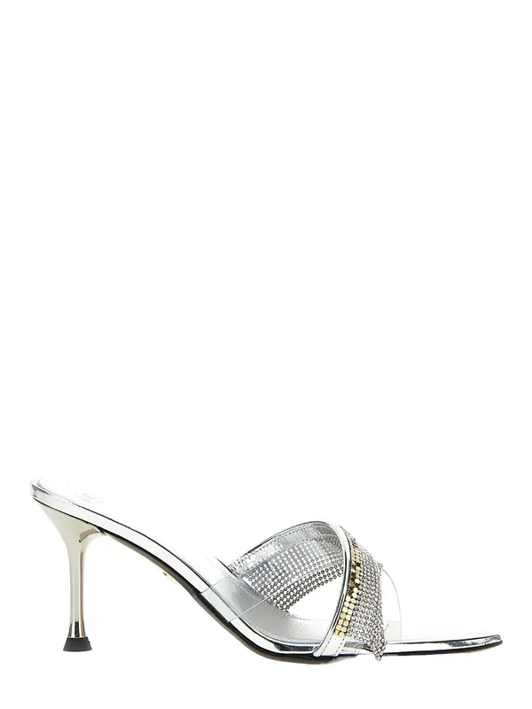 ALEVI MILANO Elastic Sandals - Silver