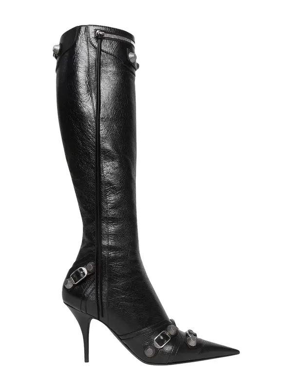 Balenciaga Le Cagole 90mm Boots - Black