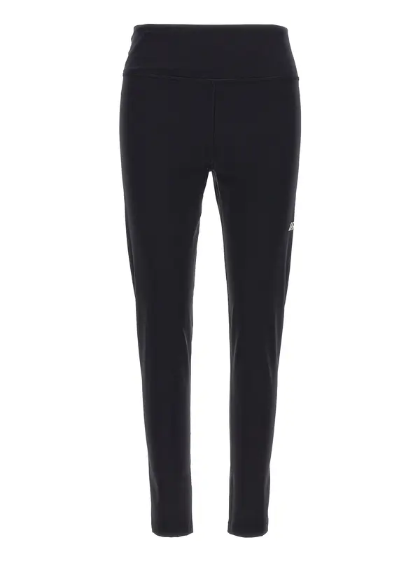 Balenciaga Reflective Logo Leggings - Black
