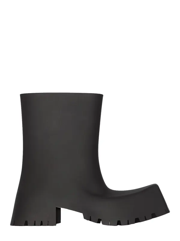 Balenciaga Trooper Rubber Boots - Black