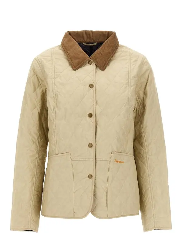 Barbour Liddesdale Quilted Jacket - Beige