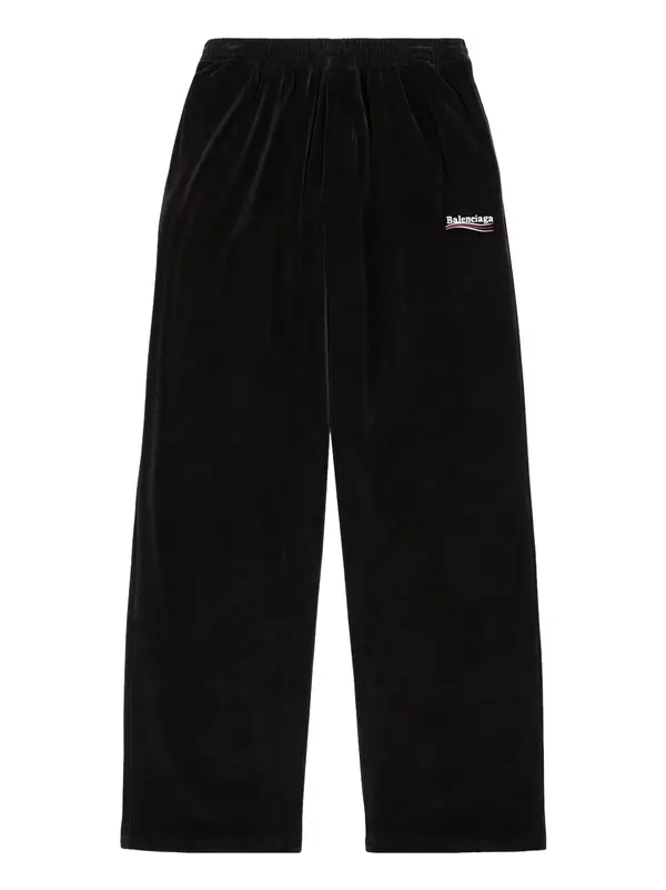 Balenciaga Political Campaign Trousers - Black