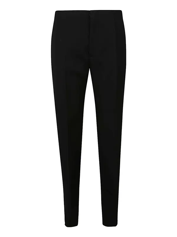 Bottega Veneta Curved Trousers - Black