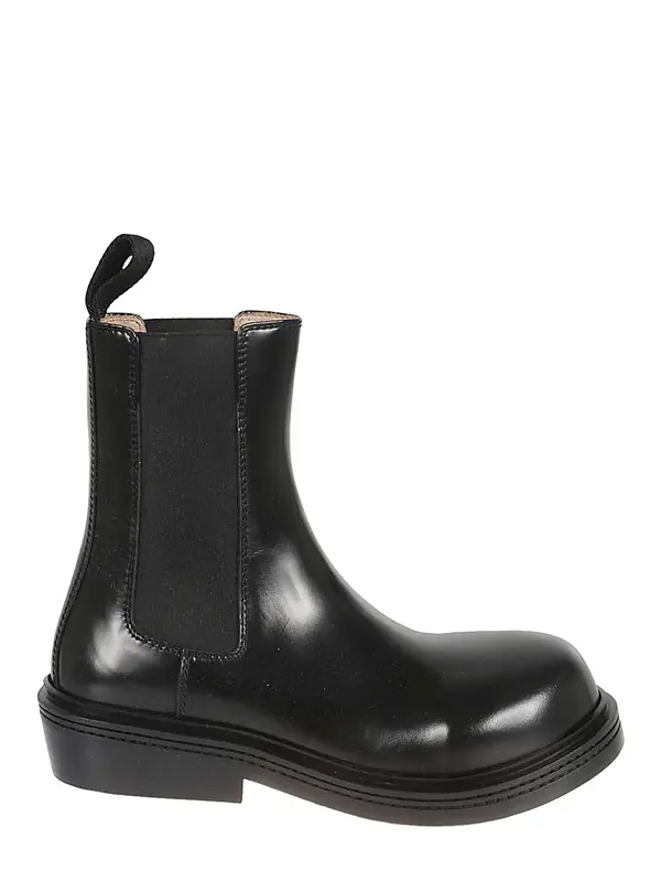 Bottega Veneta Fireman Chelsea Boots - Black