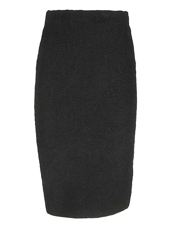 Bottega Veneta Midi Skirt - Black