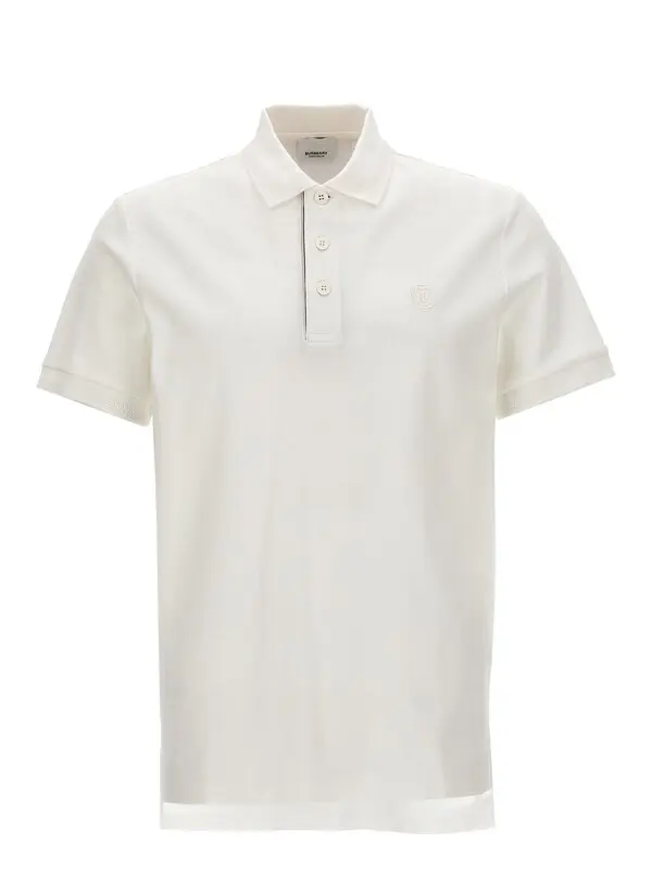 Burberry Eddie' Polo Shirt - White
