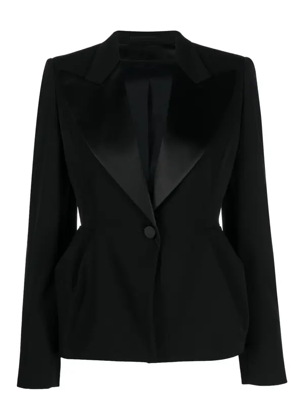 Max Mara Wool Blazer - Black