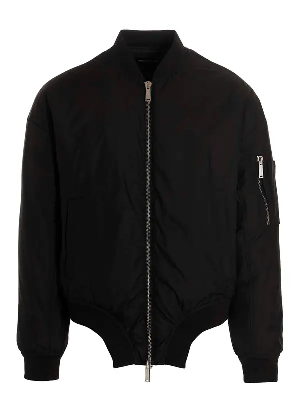 Dsquared2 D2 On The Wave Bomber Jacket - Black
