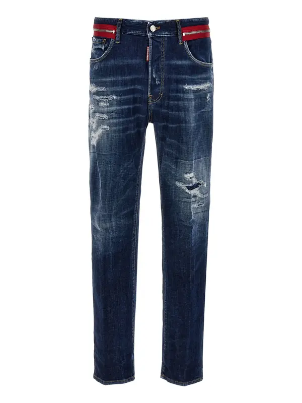 Dsquared2 642' Denim Jeans - Blue