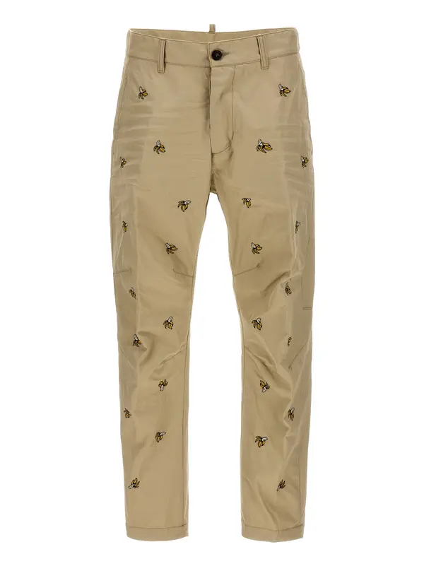 Dsquared2 Sexy Chino' Trousers - Beige