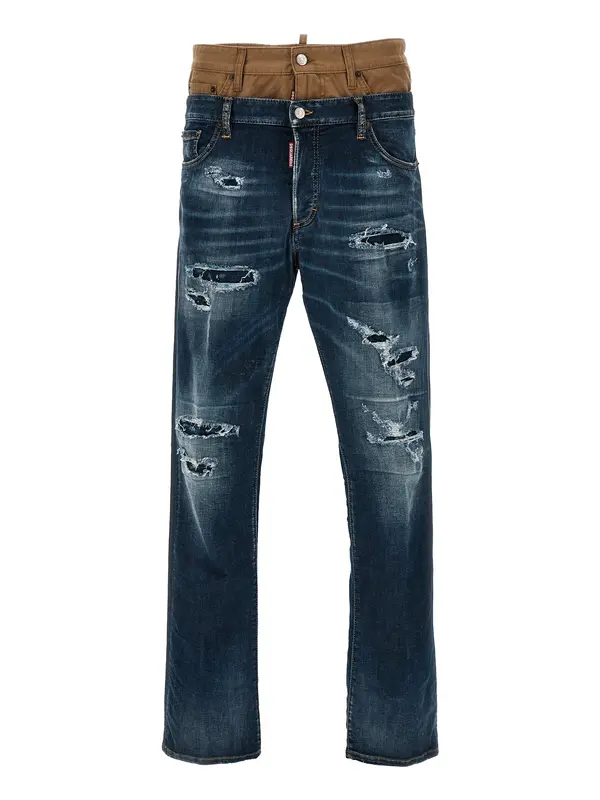 Dsquared2 Skinny Twin Pack Jeans - Blue