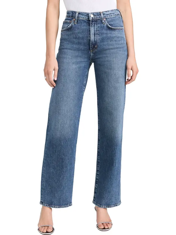 AGOLDE Harper Mid-rise Relaxed Jeans - Fix
