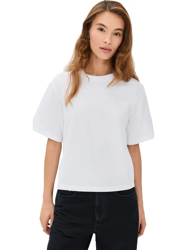 AGOLDE Sulma Tee - White