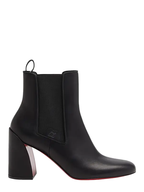 CHRISTIAN LOUBOUTIN 85mm Turelastic Ankle Booties - Black