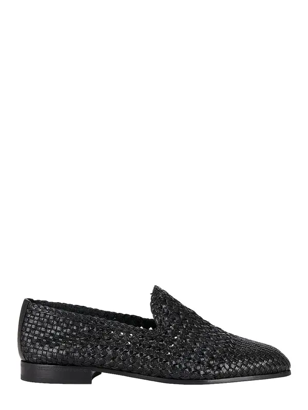 THE ROW Davis Loafer - Black