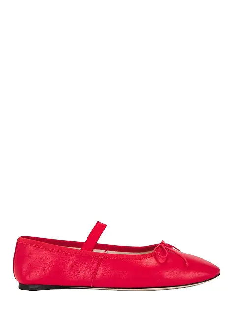 LOEFFLER RANDALL Leonie Ballet Flat - Red