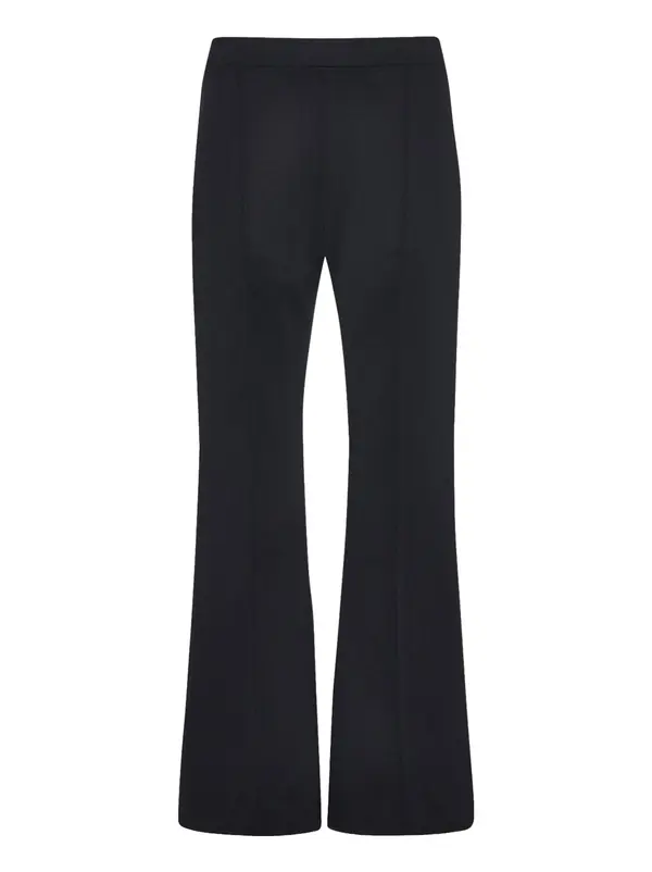 Rosetta Getty Cropped Flared Trousers - Black