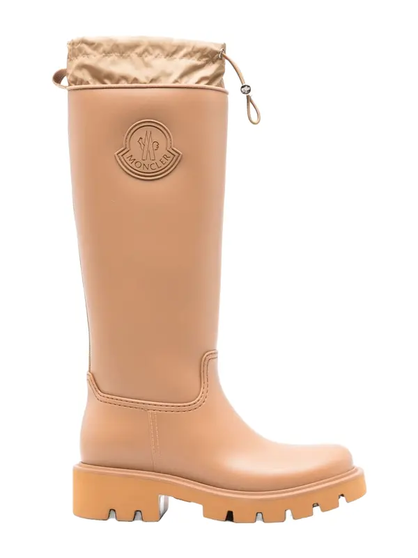 Moncler Kickstream Knee-high Boots - Brown
