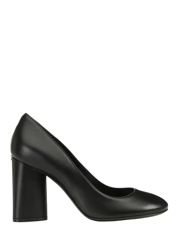 SERGIO ROSSI Pilier Leather Pumps - Black