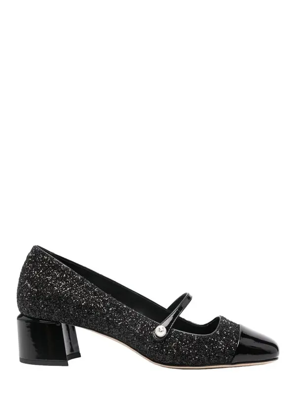 JIMMY CHOO Elisa 45m Pumps - Black