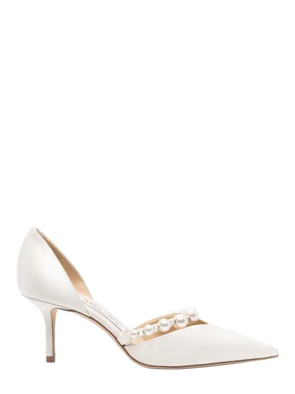 JIMMY CHOO Aurelie 65mm Pumps - White