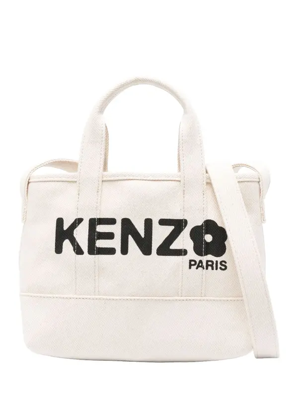 Kenzo Small Utility Tote Bag - White