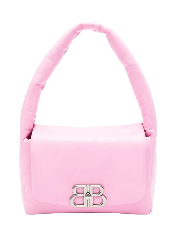 Balenciaga Small Monaco Shoulder Bag - Pink