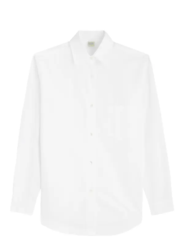 FLORE FLORE Zoë Cotton Shirt - White