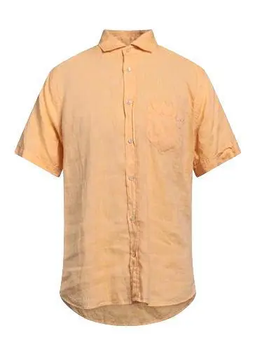 GLANSHIRT By Slowear Shirt Size Linen - Orange