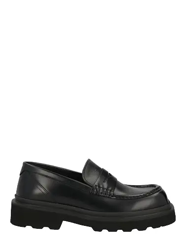 Dolce & Gabbana Chunky Leather Loafers - Black