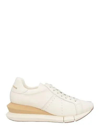 PALOMA BARCELO Leather Low-top Sneakers - Beige