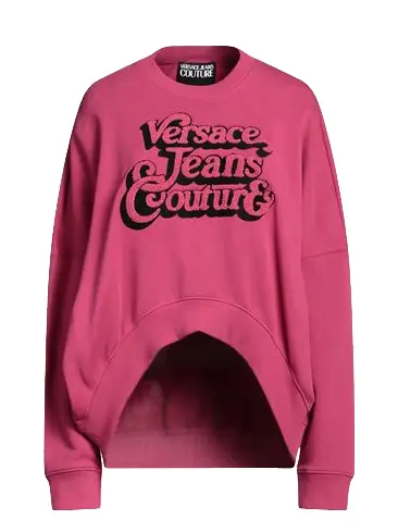 Versace Sweatshirt In Cotton Blend - Pink