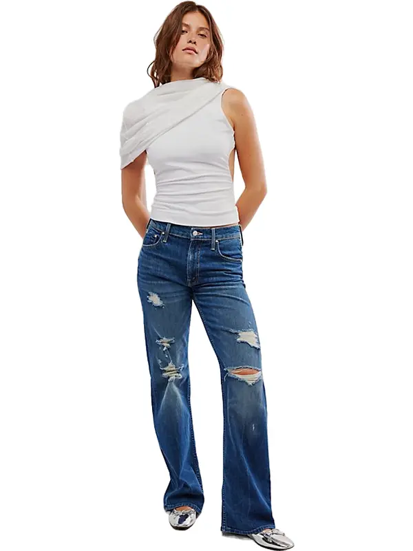MOTHER The Bookie Sneak Jeans - Ijb