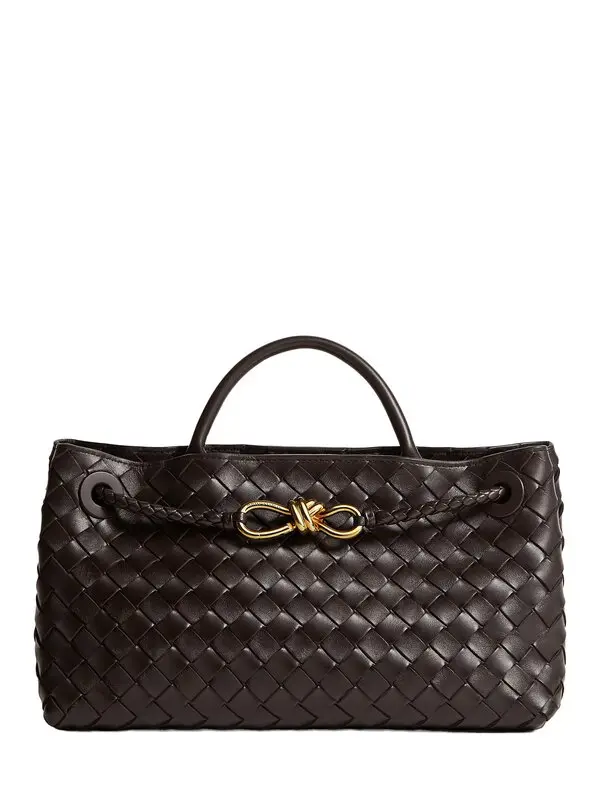 Bottega Veneta East-west Andiamo Top Handle Bag - Fondant