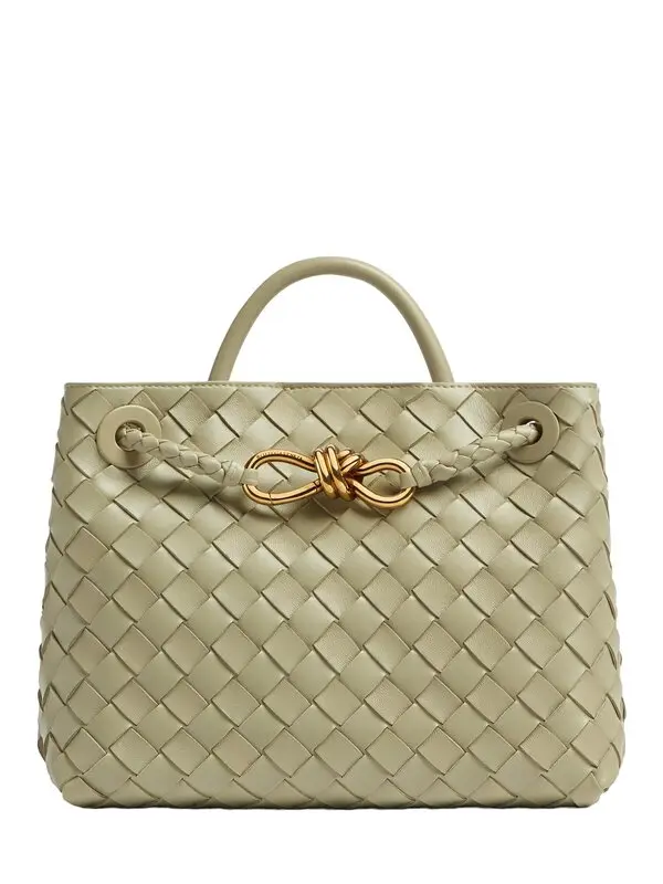 Bottega Veneta Small Andiamo Shoulder Bag - Travertine
