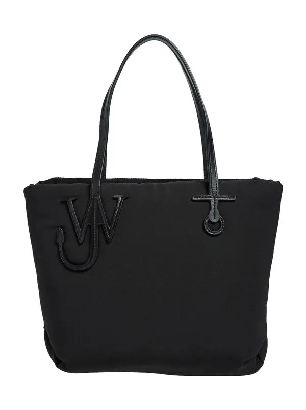 JW Anderson Small Anchor Puffy Tote - Black