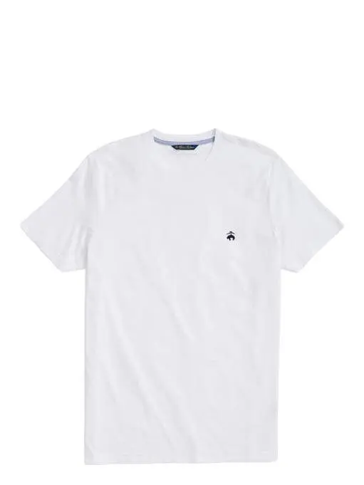 Brooks Brothers Solid Cotton T-shirt - White