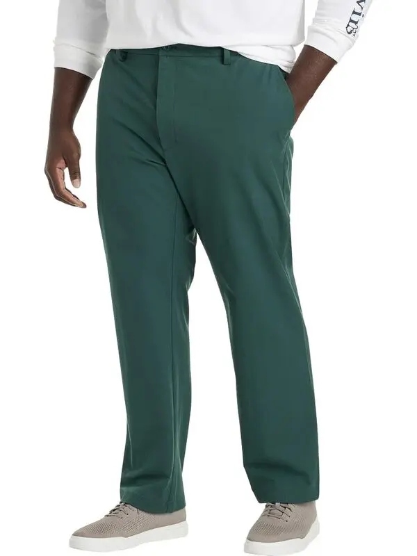 Vineyard Vines Big & Tall On The Go Performance Pants - Charleston Green