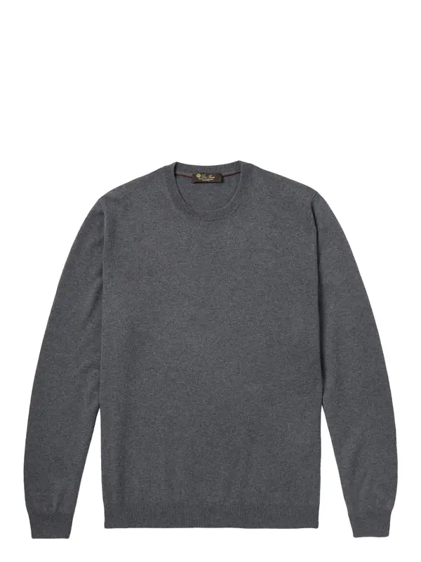Loro Piana Arona Cashmere Sweater - Gray
