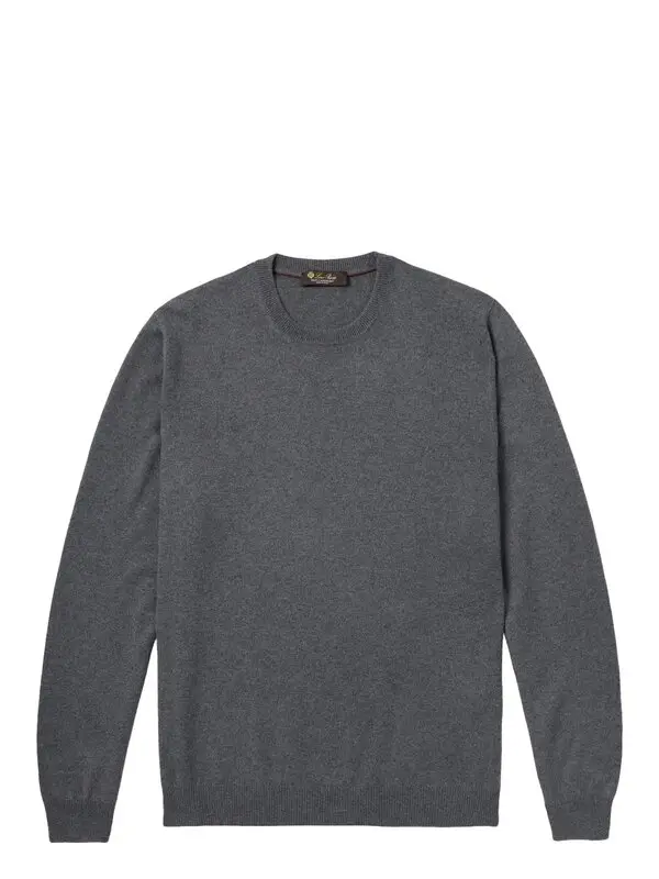 Loro Piana Arona Cashmere Sweater - Gray