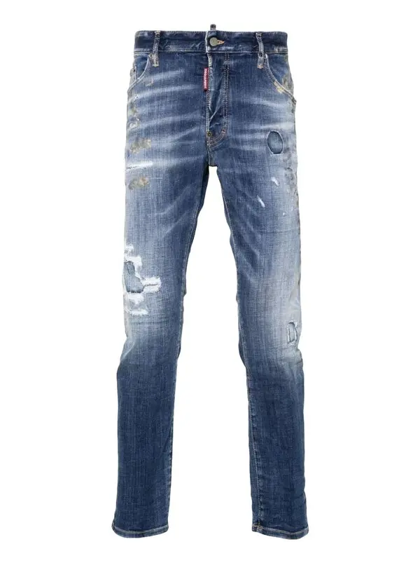 Dsquared2 Skater Skinny Jeans - Blue