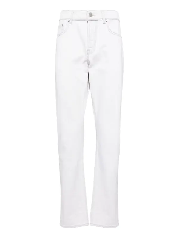 IRO PARIS Light-wash Straight-leg Jeans - Grey