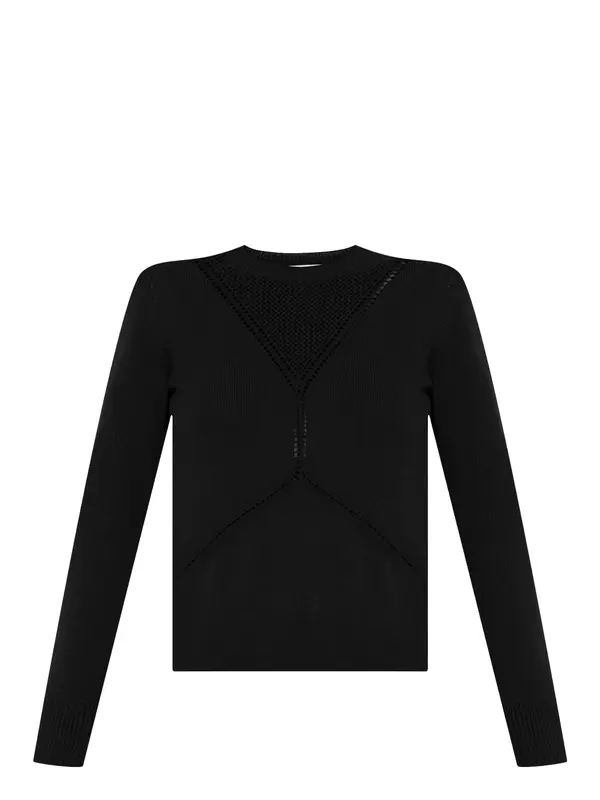 JIL SANDER Woolen Sweater - Black