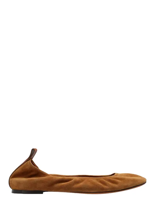 LANVIN Leather Ballerinas - Brown